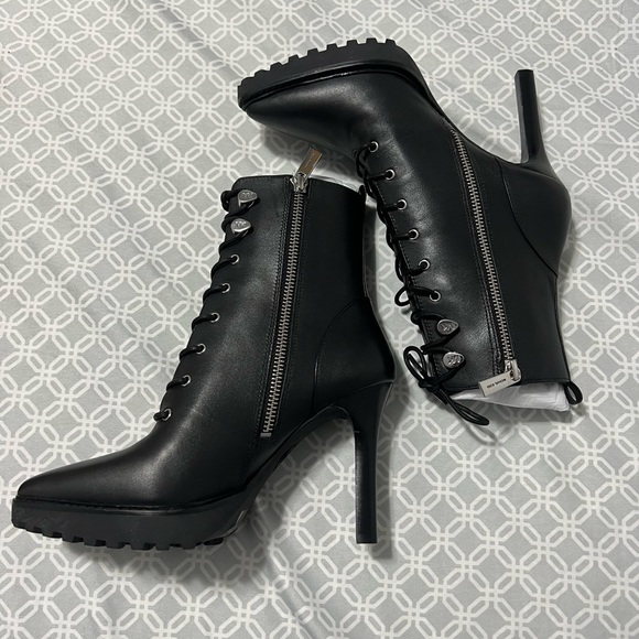 Michael Kors | Shoes | Micheal Kors Kyle Lace Up Boots | Poshmark